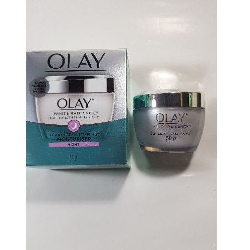 Jual Olay White Radiance Light Perfecting Night Cream (50gr) | Shopee ...