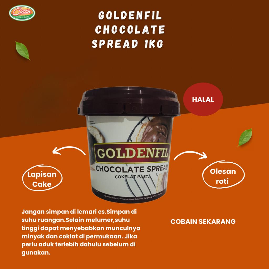 Jual Goldenfil Chocolate spread 1kg | Shopee Indonesia