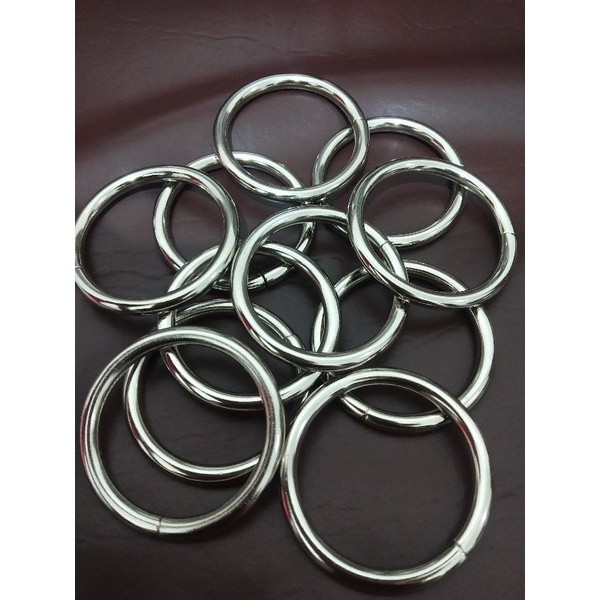 Jual Ring O bulat besi 5 cm ketebalan 5mm Nikel | Shopee Indonesia
