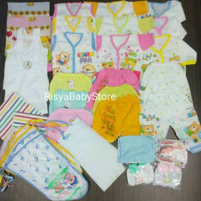 Jual Paket perlengkapan bayi dan baju bayi baru lahir PD | Shopee Indonesia
