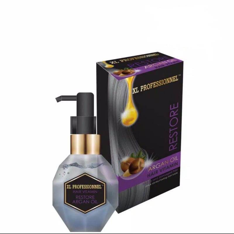 Jual XL PROFESSIONNEL HAIR VITAMIN RESTORE ARGAN OIL - 100ML BOTTLE ...
