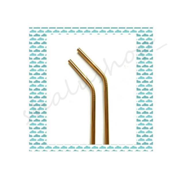 Jual Straw Stainless Steel ( Sedotan Besi Anti Karat ) | Shopee Indonesia