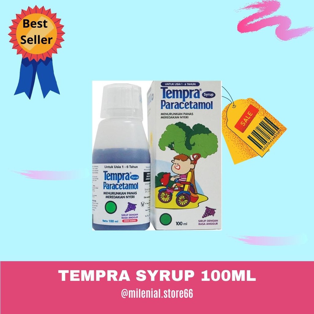 Jual TEMPRA SYRUP 100ML 2-6 TAHUN | Shopee Indonesia