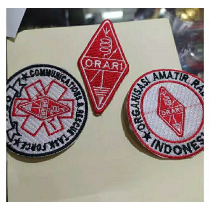 Jual bedge bet Orari logo Orari logo bordir Orari lengkap | Shopee ...