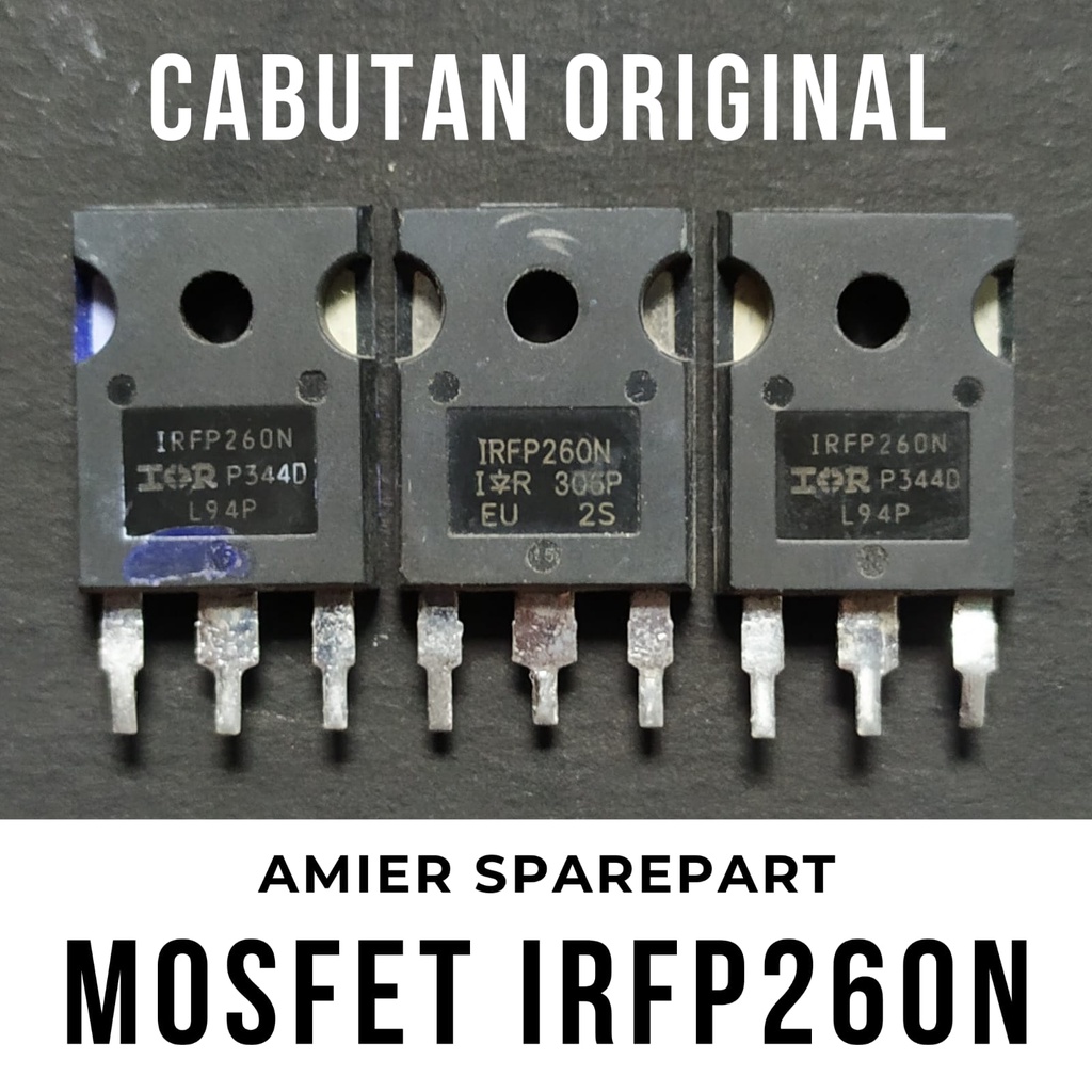 Jual ORIGINAL IRFP260 IRF260 MOSFET CABUTAN FOR POWER CLASS D | Shopee ...