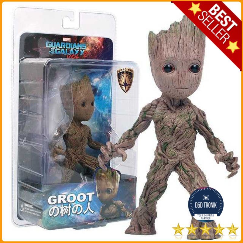 Jual Miniatur Karakter Marvel Groot Guardians of the Galaxy /Action ...