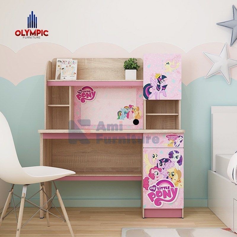 Jual Meja belajar anak Meja Belajar seri SDB LITTLE PONY Merk Olympic ...