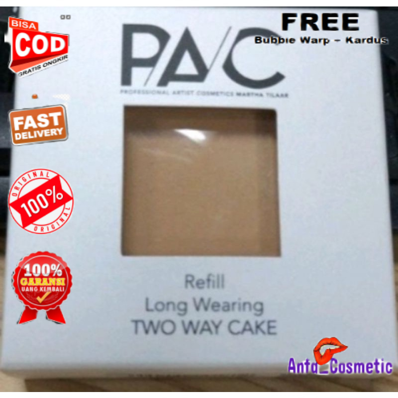 Jual PAC Refill Long Wearing Two Way Cake New 9gr | Shopee Indonesia