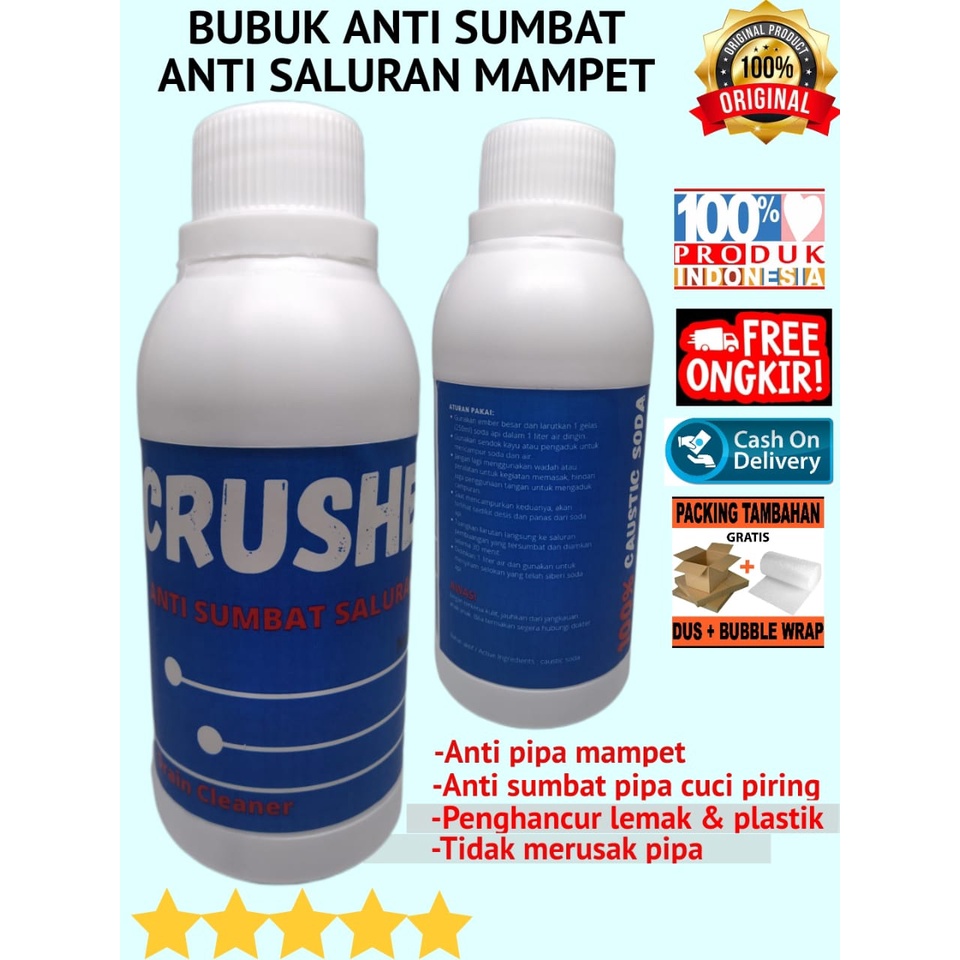 Jual Soda Api Bubuk Caustik Serbuk Anti Sumpat Pipa Ledeng Mampet Lemak ...