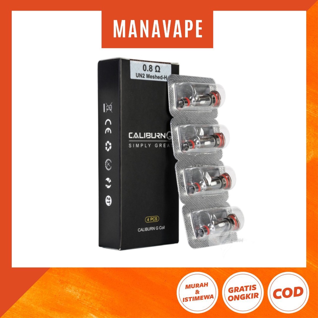 Jual COIL KOKO PRIME CALIBURN AUTHENTIC by UWELL | Shopee Indonesia