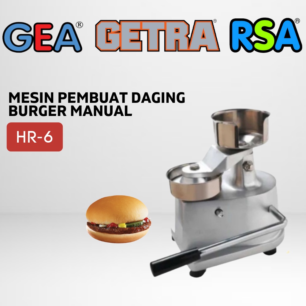 Jual MESIN PEMBUAT DAGING BURGER MANUAL GETRA HF-100 ORIGINAL RESMI ...