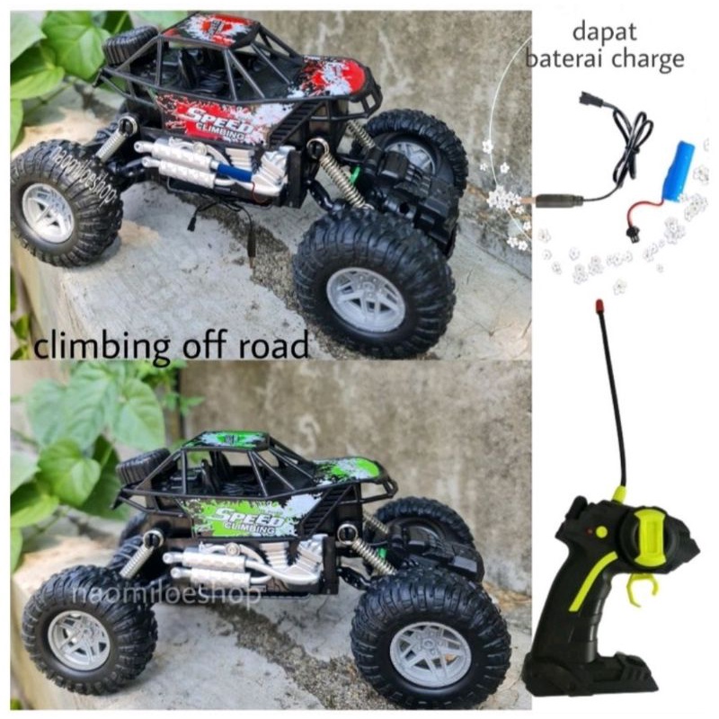 Jual Mobil Remote Kontrol Rc Super High Speed Climbing Car mainan mobil JEEP OFFROAD | Shopee ...