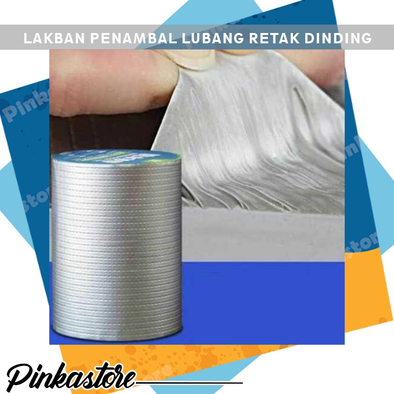 Jual Lakban Serbaguna Penambal Lubang Retak Pecah Dinding Tembok Semen ...