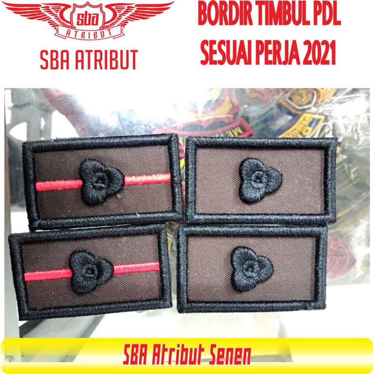 Jual BORDIR TIMBUL BAJU PDL KEJAKSAAN SESUAI PERJA TERBARU | LOGO/TANDA ...