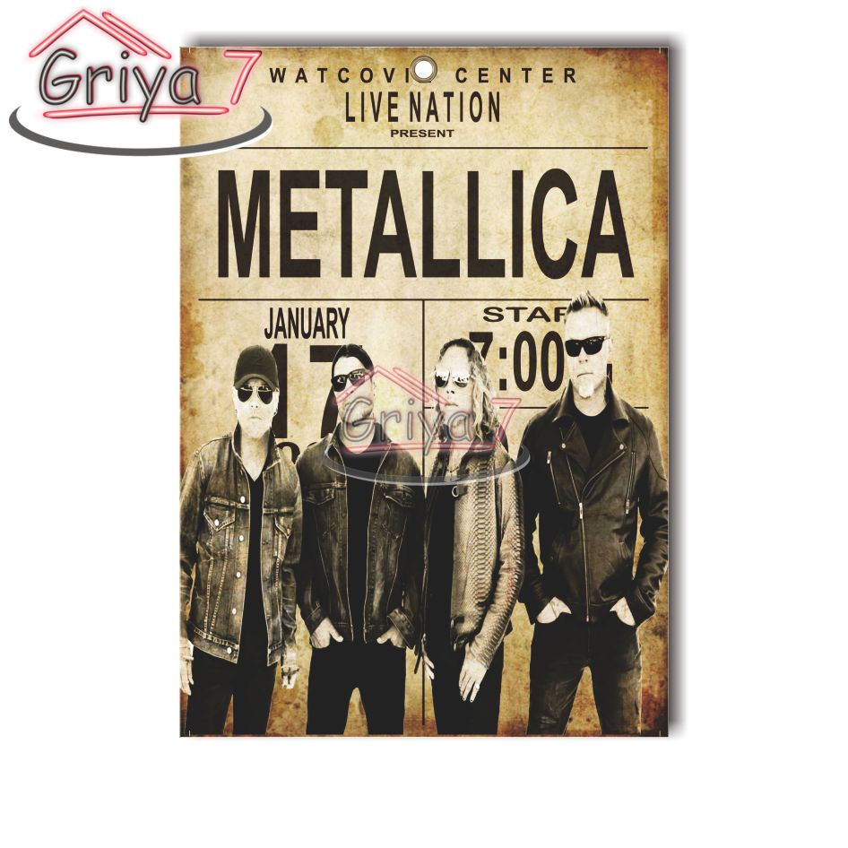 Jual GUNS AND ROSES HIASAN DINDING POSTER BAND ROCK METAL RETRO KLASIK ...