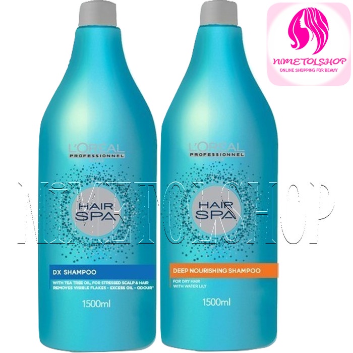 Jual Loreal Hair Spa Shampoo 1500ml L'oreal Hairspa Shampo / Sampo ...