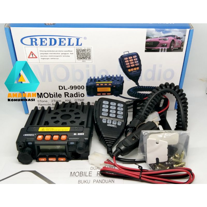 Jual Radio Rig Redell DL 9900 dual band 25 watt original promo | Shopee ...