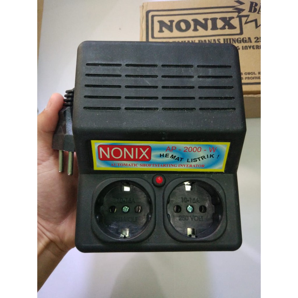Jual INVERATOR ALAT PENGHEMAT LISTRIK SLOW START 2000W 2LUBANG ANTI ...