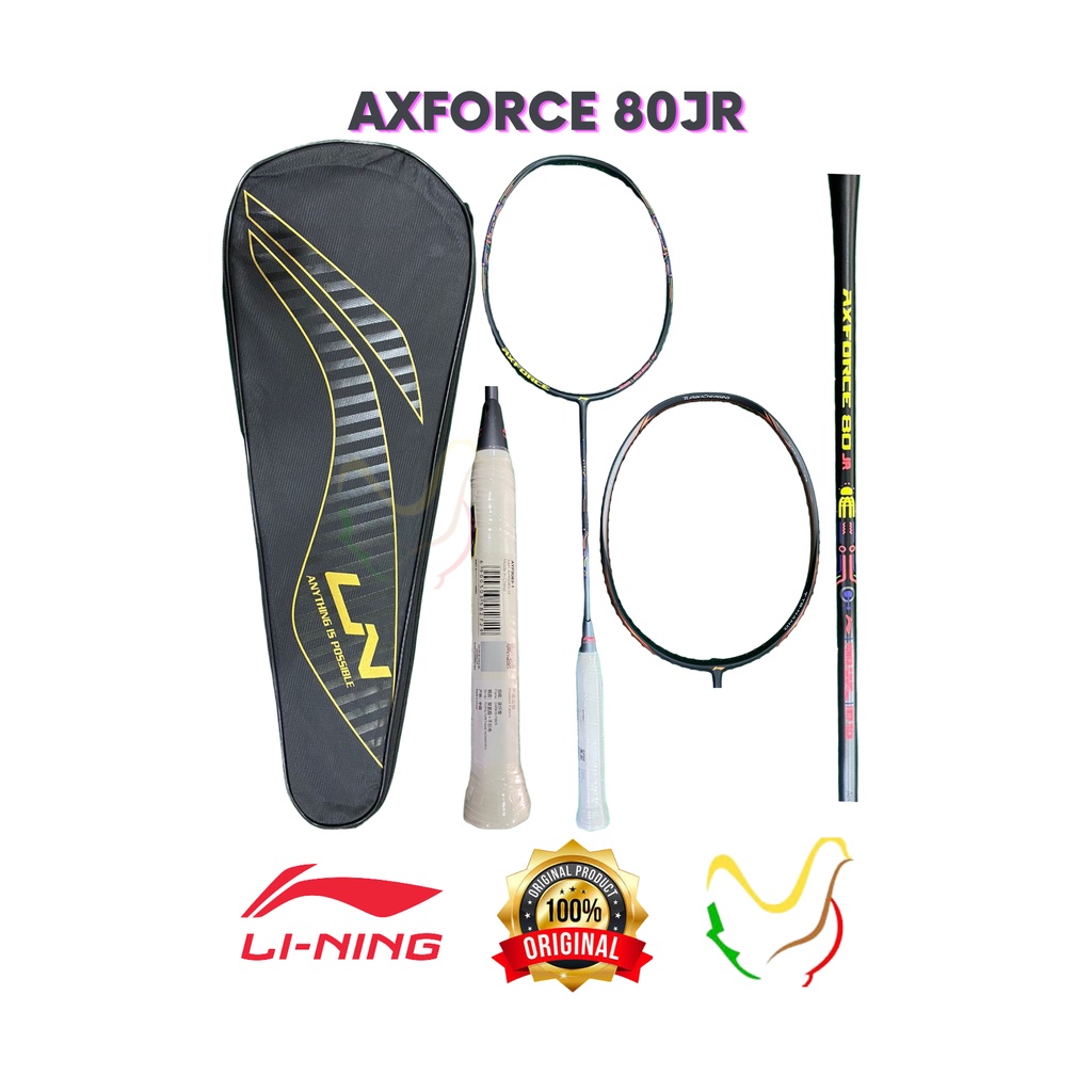 Jual RAKET BADMINTON LINING AXFORCE 80 TD -5U ORIGINAL | Shopee Indonesia