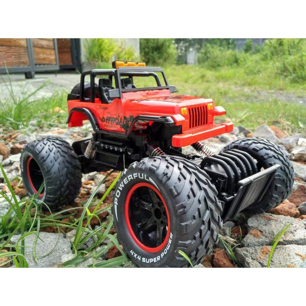 Jual RC CAR JEEP WRANGLER 1:12 ROCK CRAWLER OFF ROAD 4X4 MAINAN MOBIL ...
