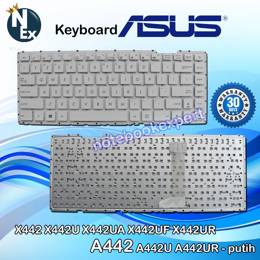 Jual keyboard asus x442 x442u x442ua x442uf x442ur a442 a442u a442ur ...