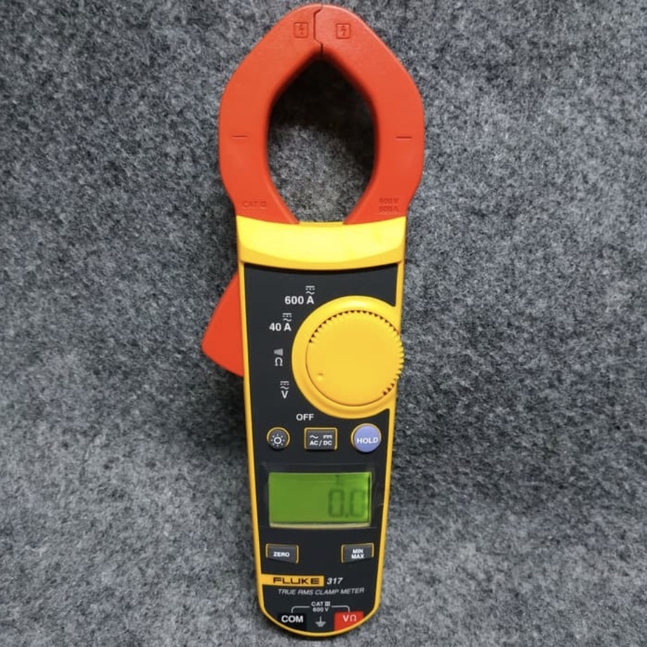 Jual Digital Clamp Meter Fluke 317 True RMS Original | Shopee Indonesia