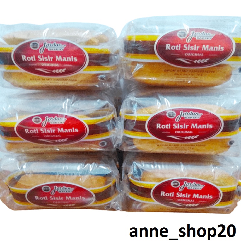 Jual Roti Sisir Manis Jordan Bakery 1 Pak Isi 5 Bungkus | Shopee Indonesia