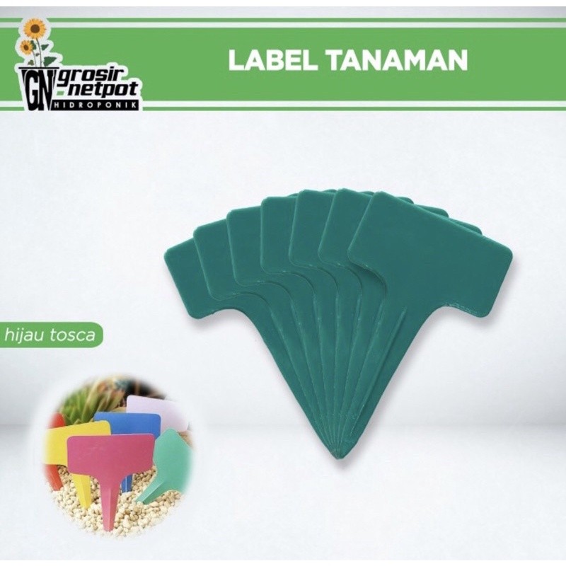 Jual isi 100pcs - PENANDA LABEL NAME TAG TANAMAN HIAS PLANT LABEL MARKER SEMAI BENIH BIBIT ...