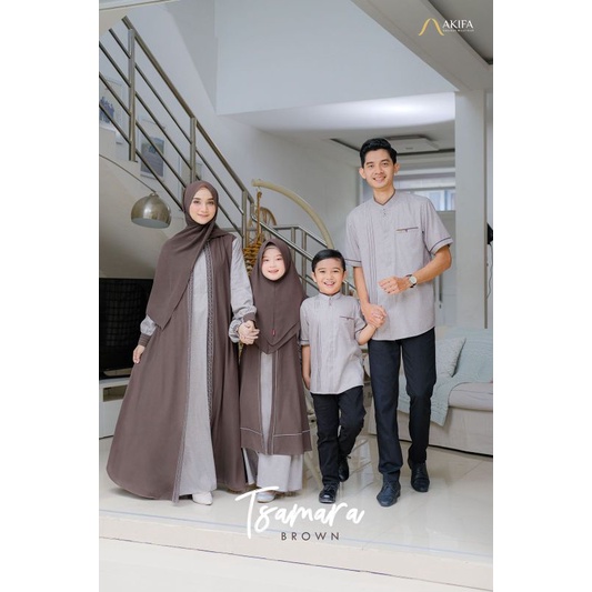 Jual TSAMARA by AKIFA (BROWN) | Shopee Indonesia