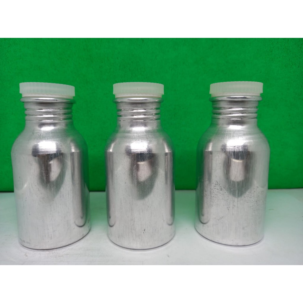 Jual KALENG 100 ML SILVER KALENG ALMUNIUM UNTUK TEMPAT PARFUM HARGA PER ...