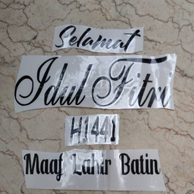 Jual sticker balon/sticker pvc/balon bening/buket bunga/buket snack ...