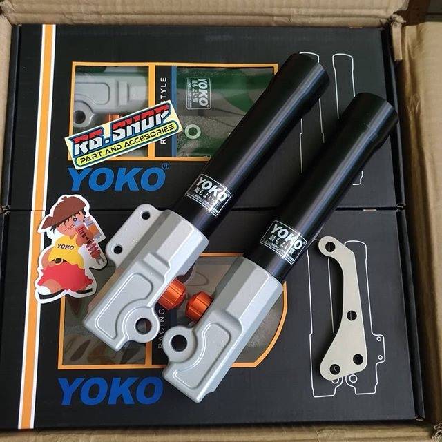 Jual Bottom Shock Sok Depan RT Speed Yoko Black Hitam Matic Honda Beat ...