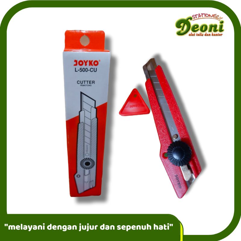 Jual Cutter Pemotong JOYKO L-500 Cutter Blade | Shopee Indonesia