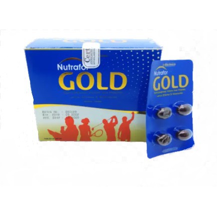 Jual NUTRAFOR GOLD - MULTIVITAMIN UNTUK STAMINA DAN KESEHATAN - 40 CAPS ...