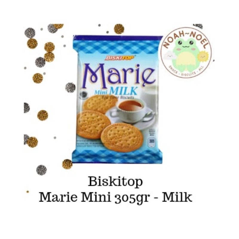 Jual NN - BISKITOP Marie 305gr Biskuit Marie Regall rasa Cokelat Susu ...