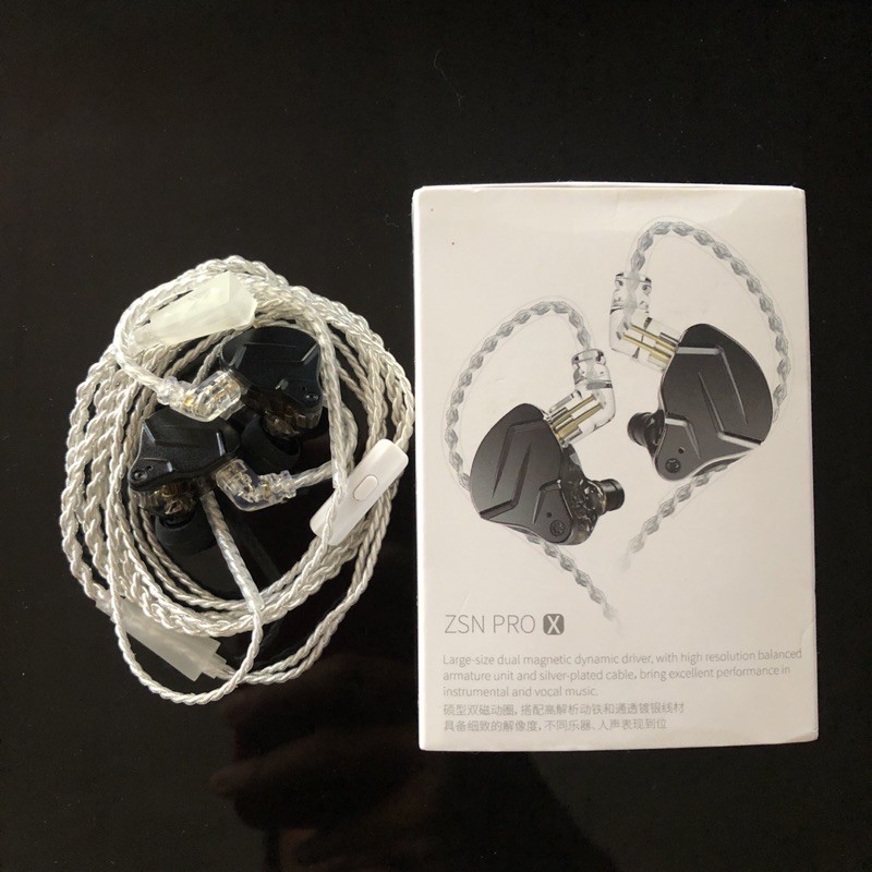 Jual kz zsn pro x black | Shopee Indonesia