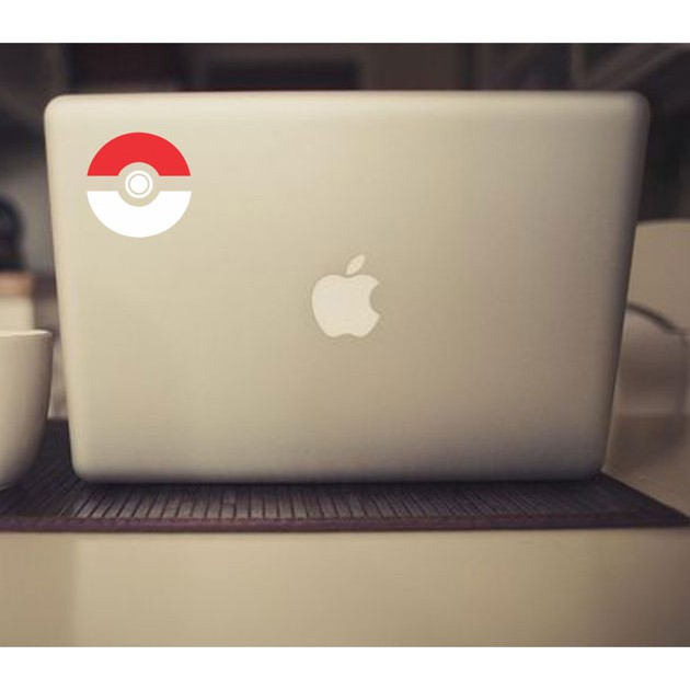 Jual Tokomonster decal sticker Pokemon Pokeball macbook pro and air ...