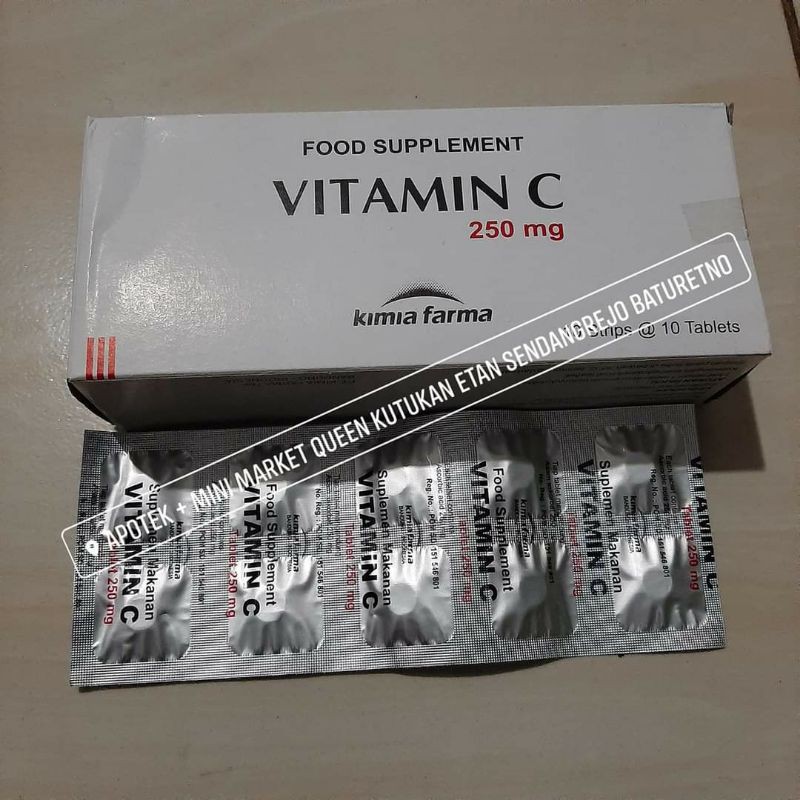 Jual Vitamin C strip isi 10 tab | Shopee Indonesia