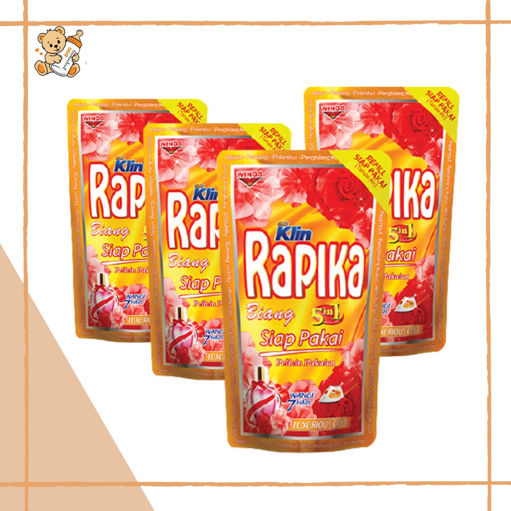 Jual RAPIKA BIANG LUXURY GOLD POUCH 250ML | Shopee Indonesia