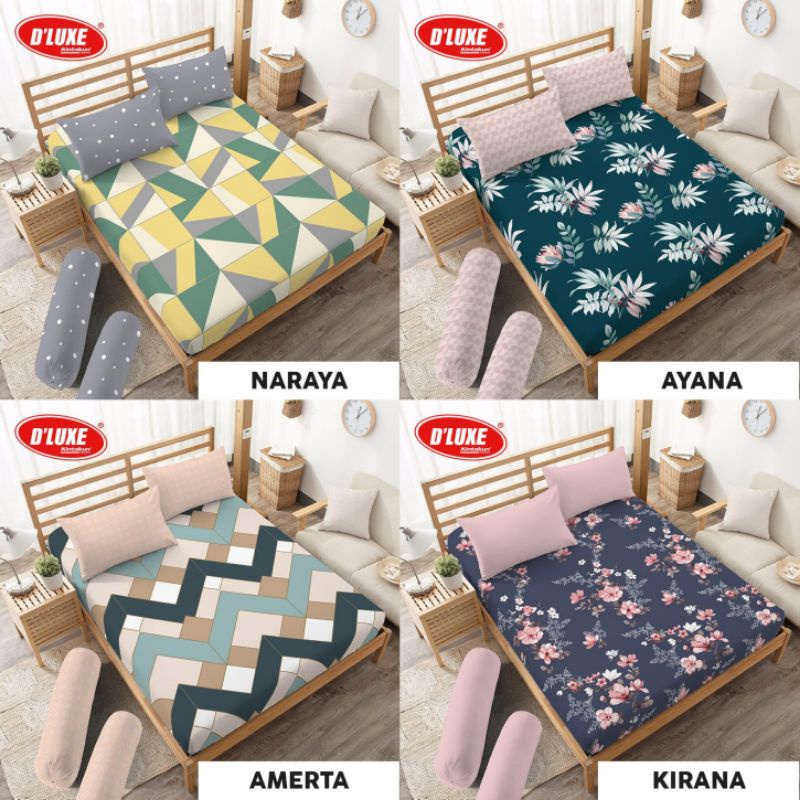 Jual SPREI KARET D'LUXE KINTAKUN UKURAN 180X200X20 NO. 1 KING (LIAT ...