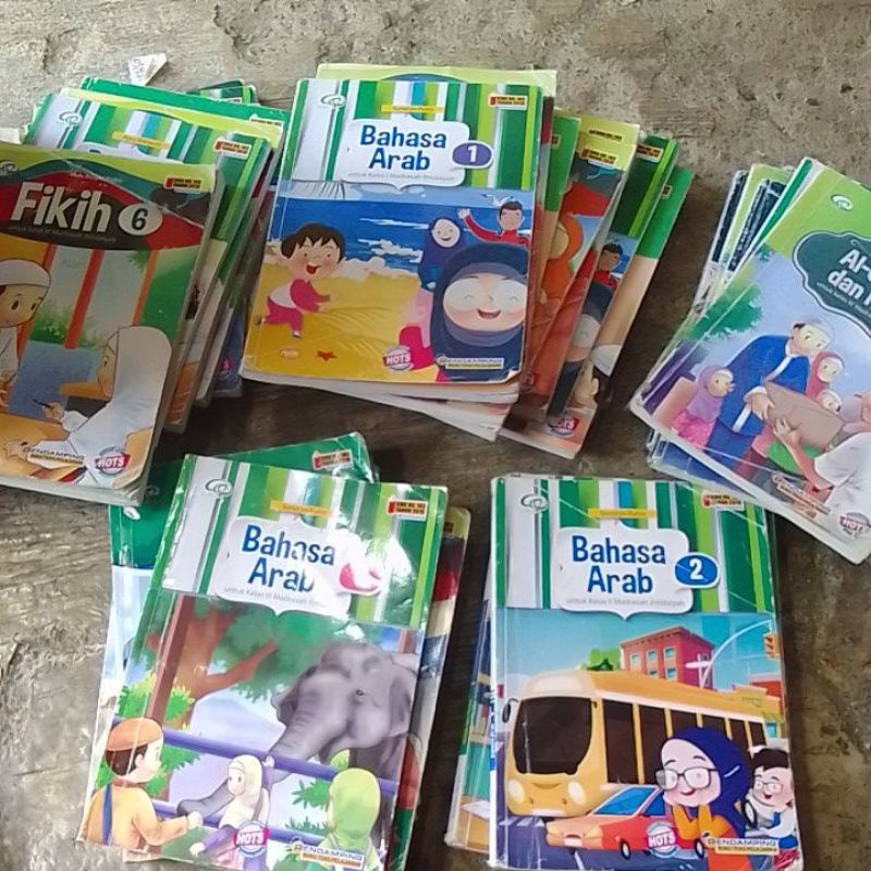 Jual BUKU PELAJARAN SD/MI BAHASA ARAB, AKIDAH AKHLAK, AL-QUR'AN HADITS,SKI,FIKIH,AQILA, ORIGINAL ...