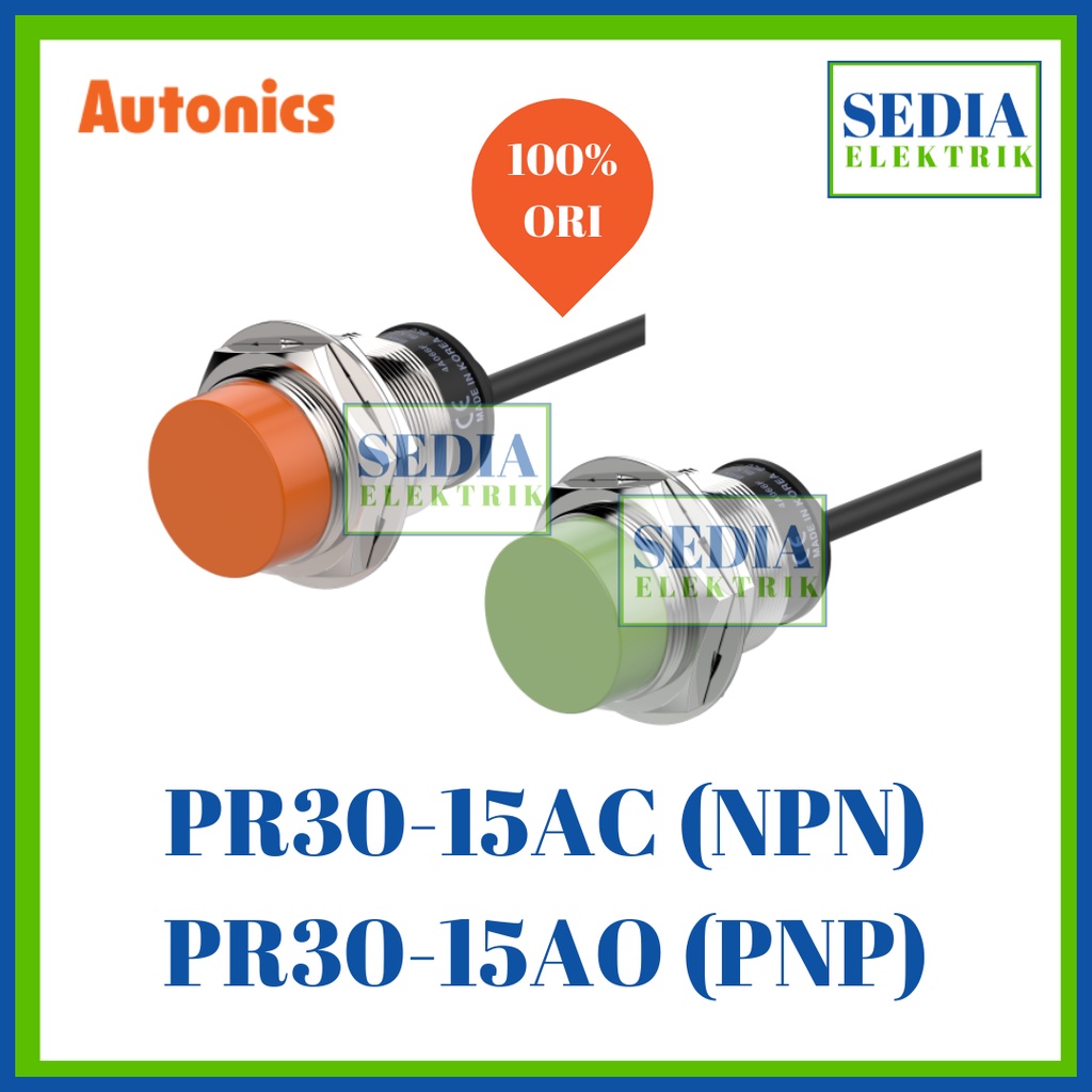 Jual AUTONICS PR30-15AC PR30-15AO PR30 15AC 15AO PROXIMITY SENSOR ...