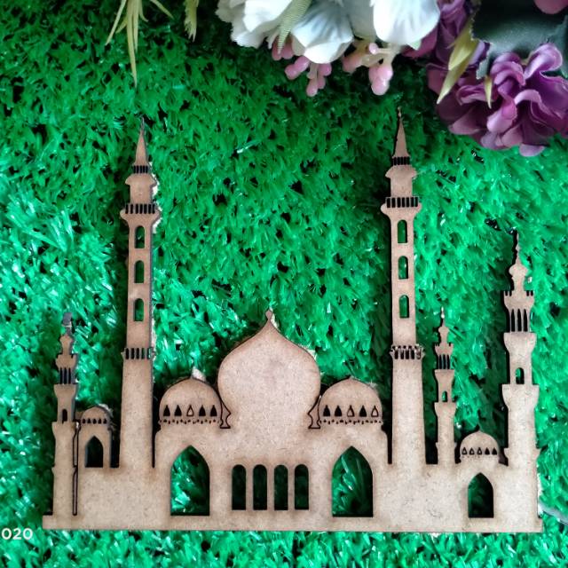 Jual Masjid rustic bahan mahar nikah dan craft aksesoris mahar | Shopee ...