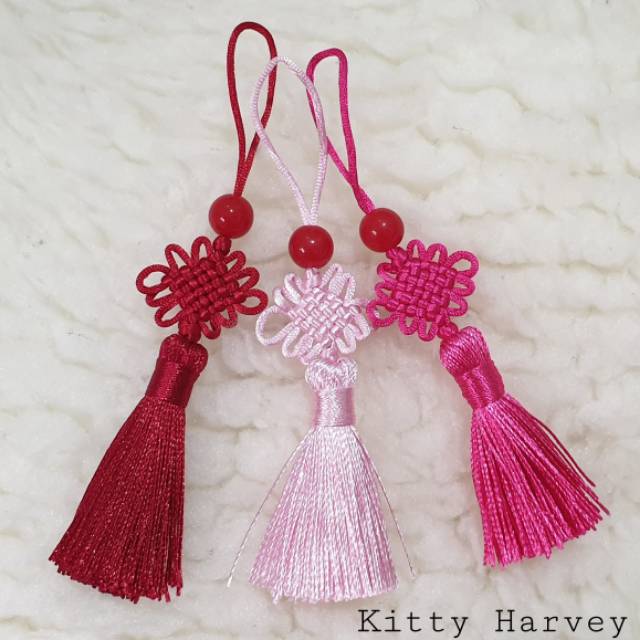 Jual Tassel benang cheongsam | Tassel Imlek | Shopee Indonesia