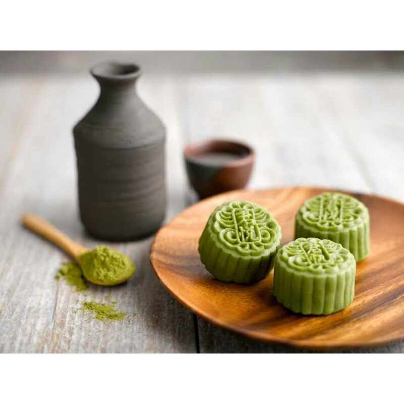 Jual Paket Premix Matcha Snow Skin Mooncake Tepung Gaofen + Shortening ...
