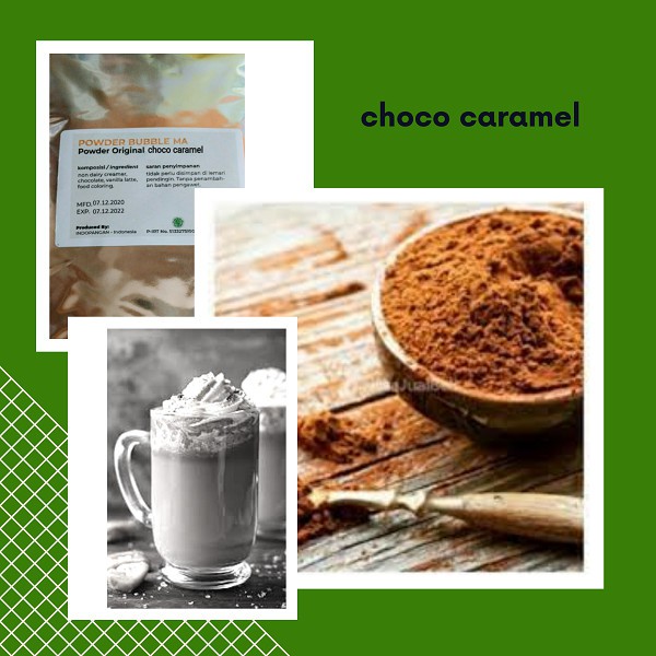 Jual Powder Choco Caramel Premium kemasan 1 kg | Shopee Indonesia