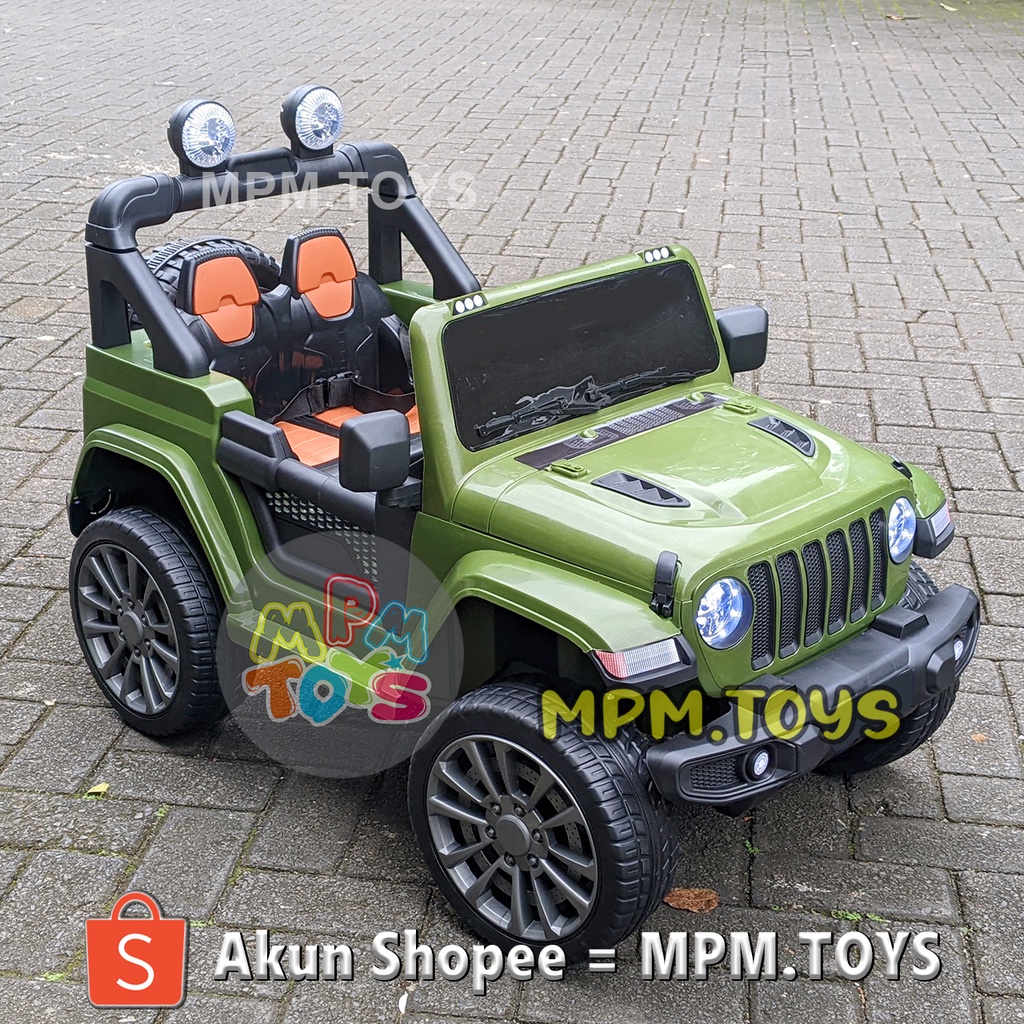 Jual Mobil Aki Anak Jeep Rubicon Mobil Remote Mobilan Jeep Aki Wrangler ...