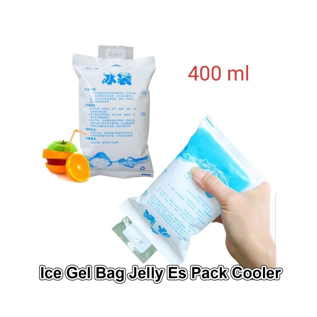 Jual Ice Gel 400 ML jelly menahan dingin cooler bag / Pendingin Asi ...