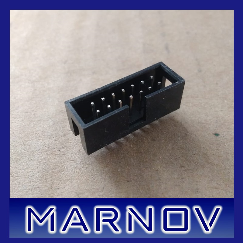 Jual IDC 14P Male Lurus Header 14 Pin P Socket | Shopee Indonesia