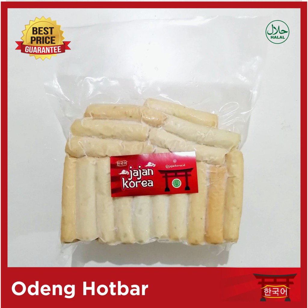 Jual 1kg Hotbar Odeng Jajan Korea / Odeng Tusuk / Odeng Panjang ...